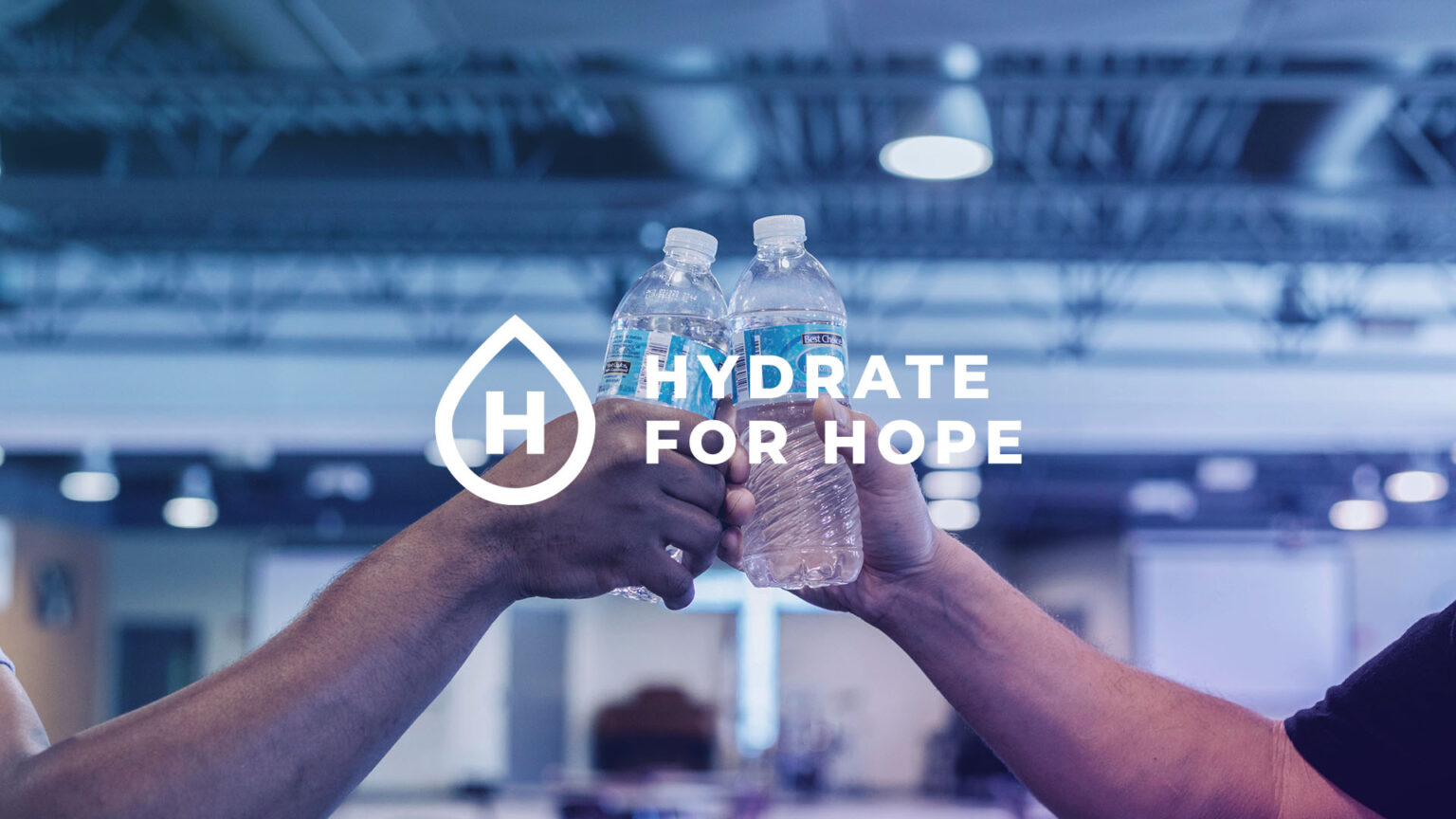 Hydrate for Hope Event to Collect Water - Open Door Mission